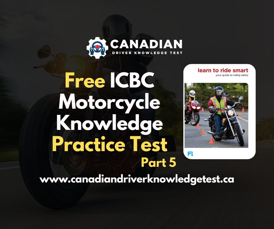 BC Motorcycle Class 6L Test - Canadian Driver Knowledge Test