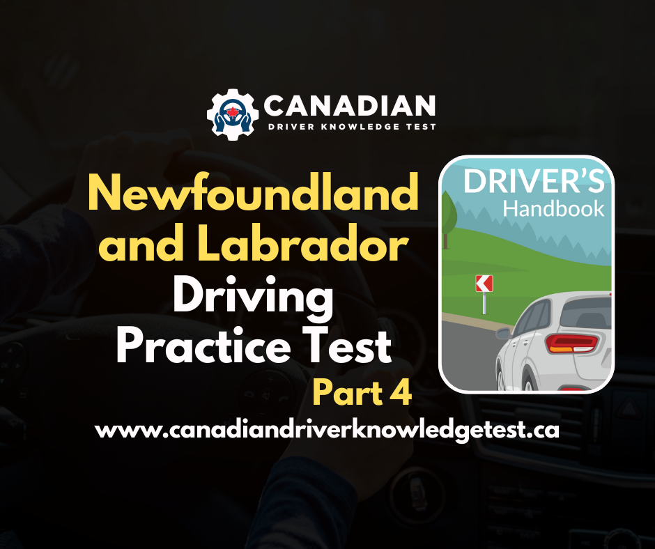 Free NL Permit Test Practice - Canadian Driver Knowledge Test
