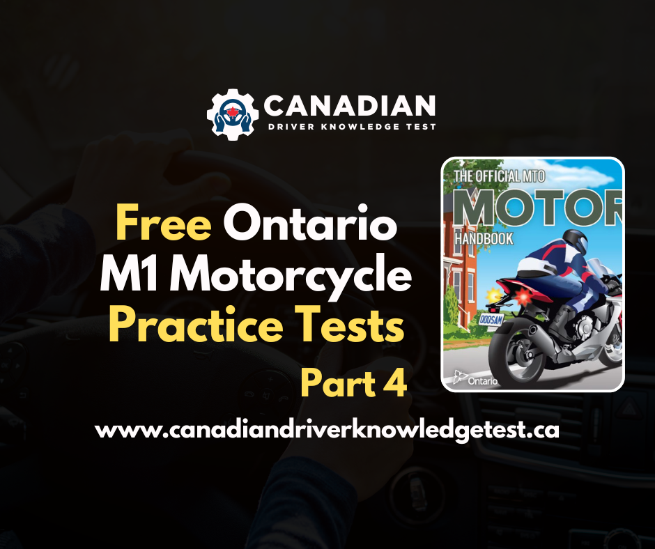 M1 Road Sign Practice Test - Canadian Driver Knowledge Test