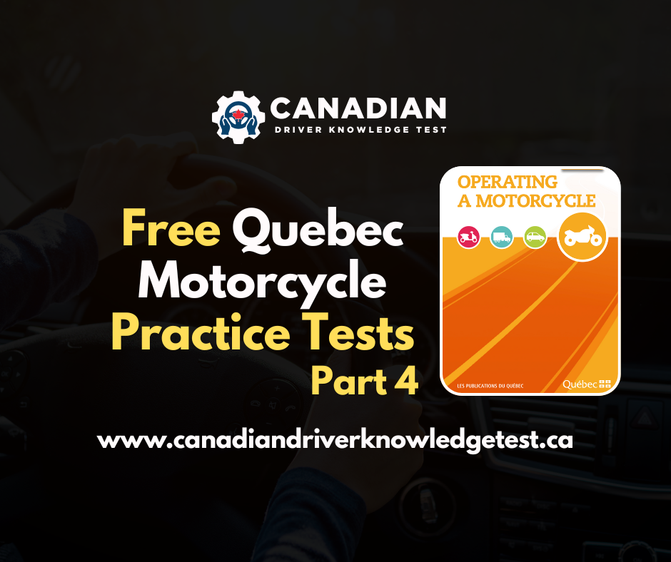 Master the Quebec Motorcycle Test - Canadian Driver Knowledge Test